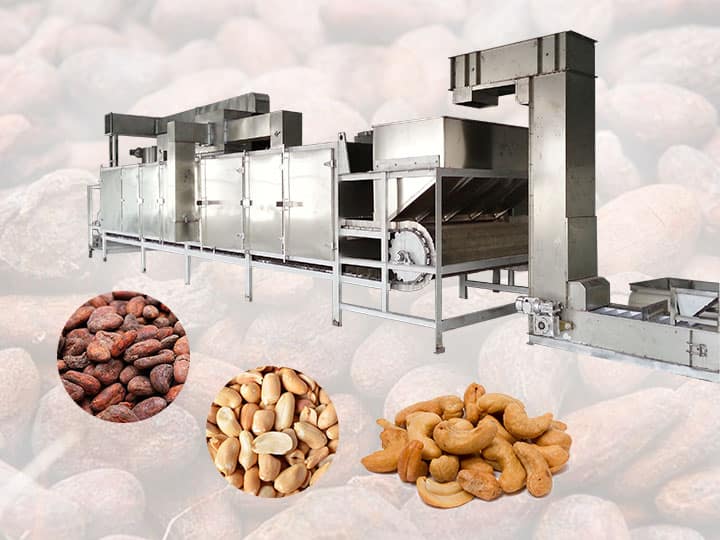 Continuous Chain Plate Tunnel Oven with a cooling part - Taizy Machinery